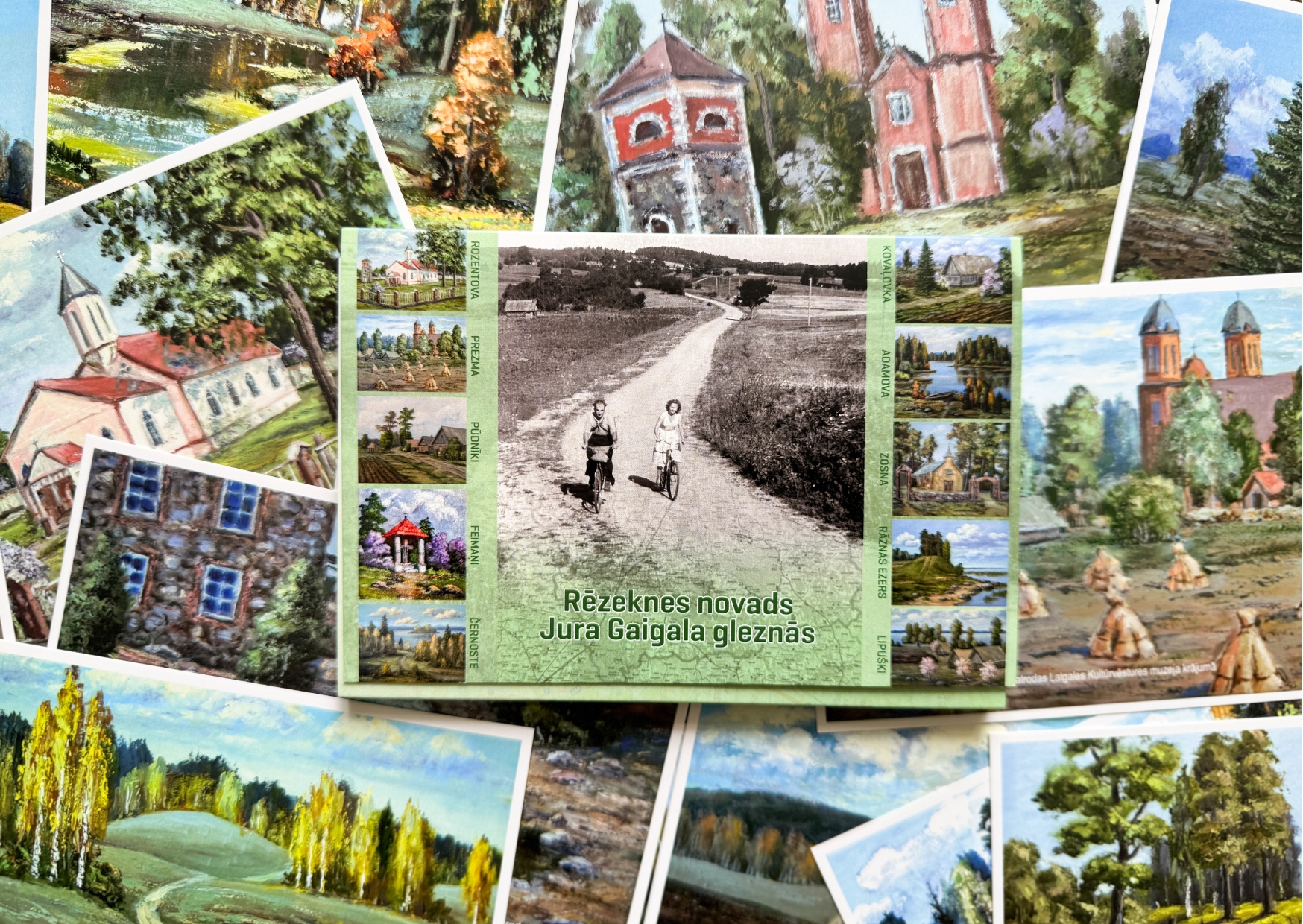 “Pūdnīku Julis sāta” i cyti Jura Gaigala gleznu stuosti Rēzeknis nūvodā ...