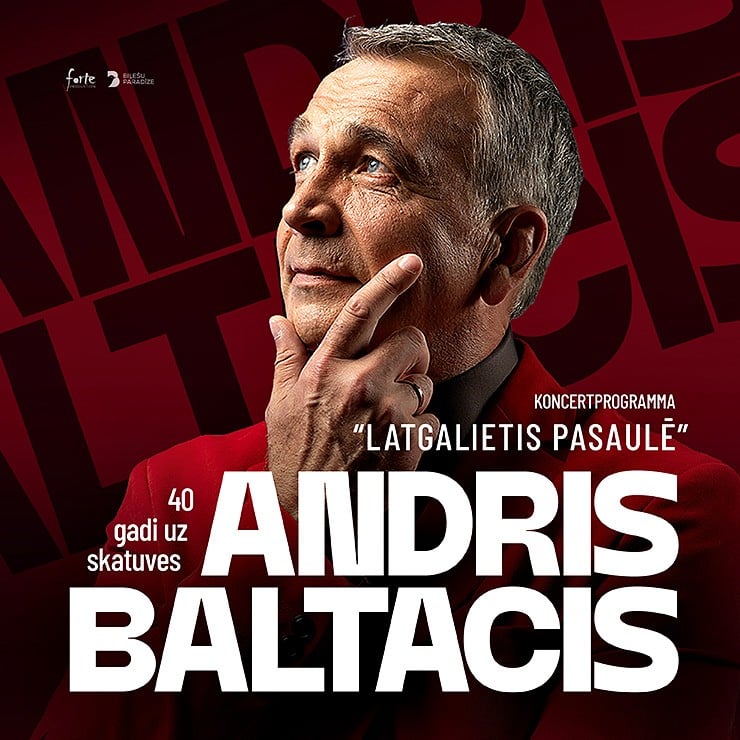 Andris Baltacis ar aicynuojumu byut pasauleigim īlyudz iz koncertsereju ...