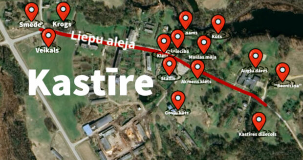 Mozdāls ar babu sataisa dokumentalū kinu par Kastīris muižys viesturi ...